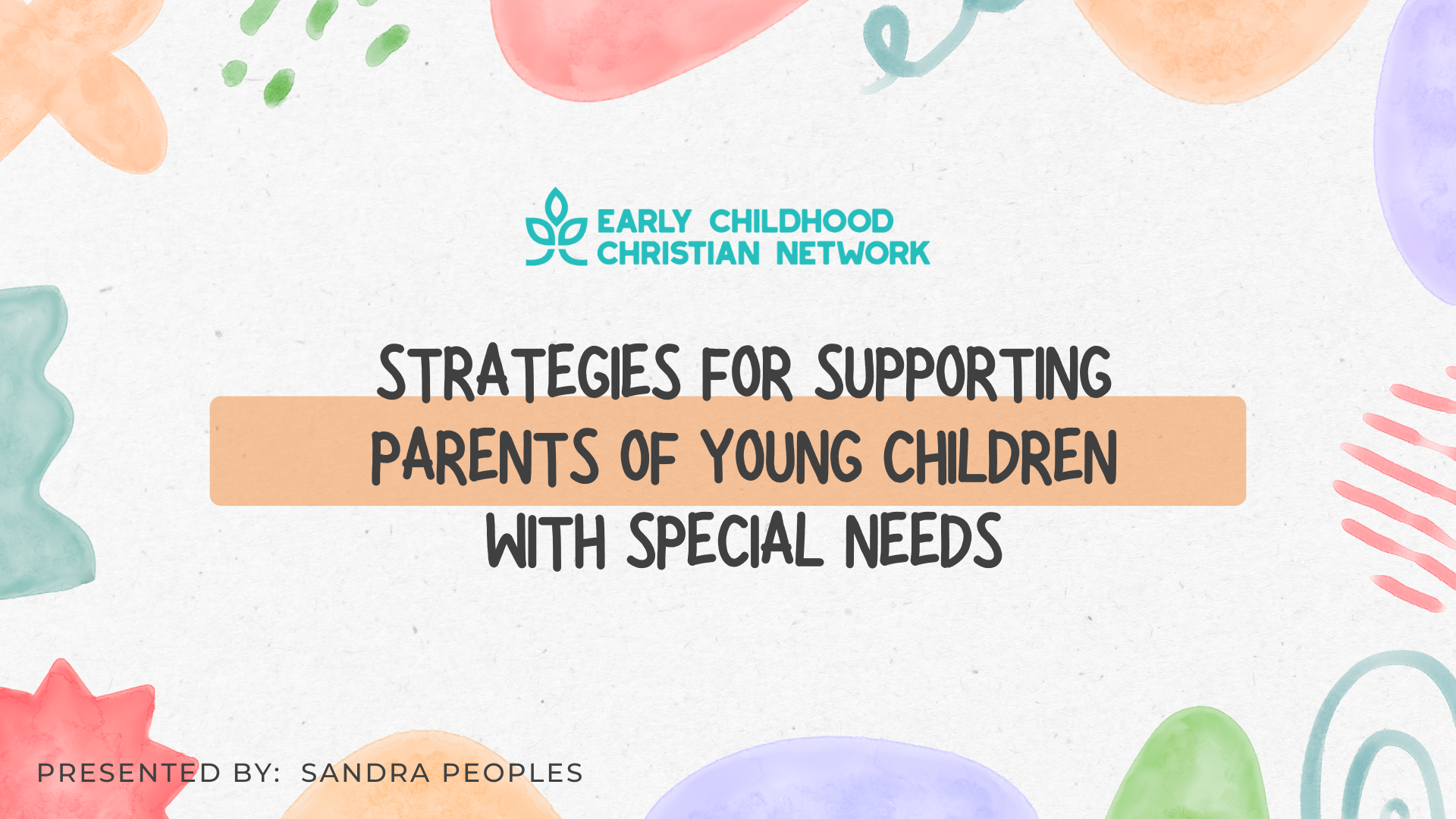 Strategies for Supporting Families of Young Children With Special Needs ...
